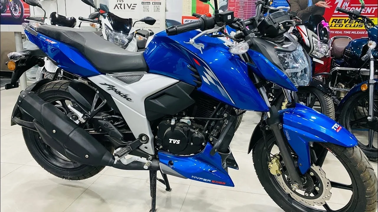 New TVS Apache RTR 160 2025 Comes With Sporty Looks, Advanced ...